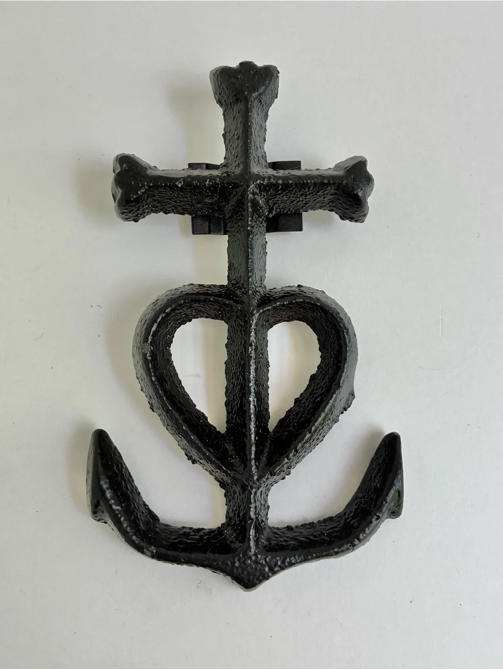Art | Vintage Cast Iron Camargue Cross Black Wall Hanging Decor 5 ...